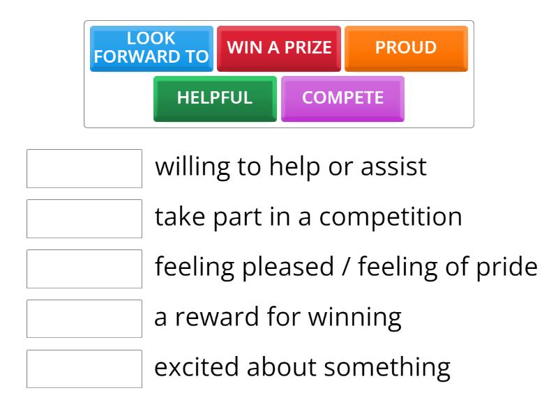 BTS 9 UNIT 5 LESSON 11-12 - Match up
