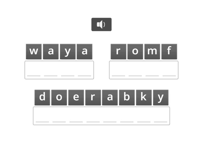 Texting dictionary - Anagram