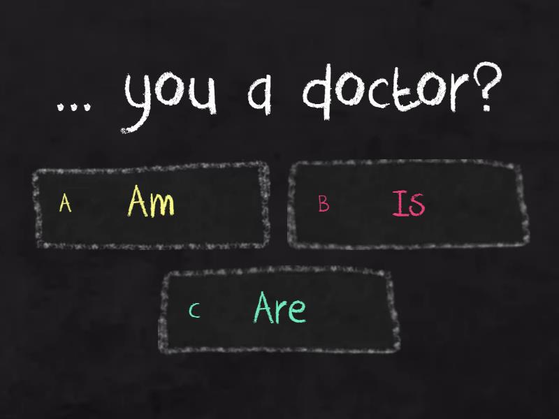 To be Present Simple - Quiz