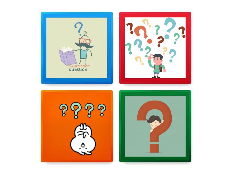 Wh-questions - Flip tiles