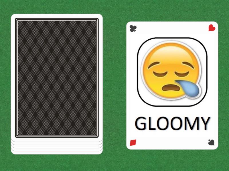 Roll an Emoji (prosody reading) - Cartas aleatórias