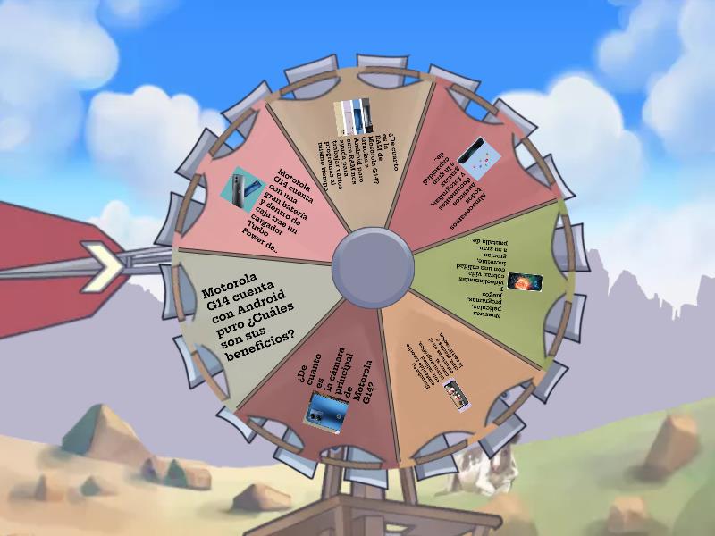Motorola G14 - Spin the wheel