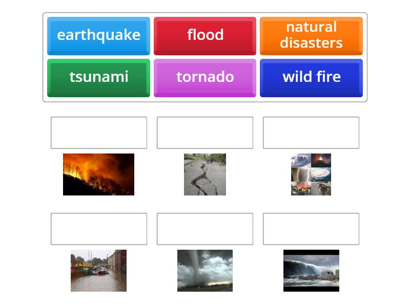 Natural Disaster - Match up
