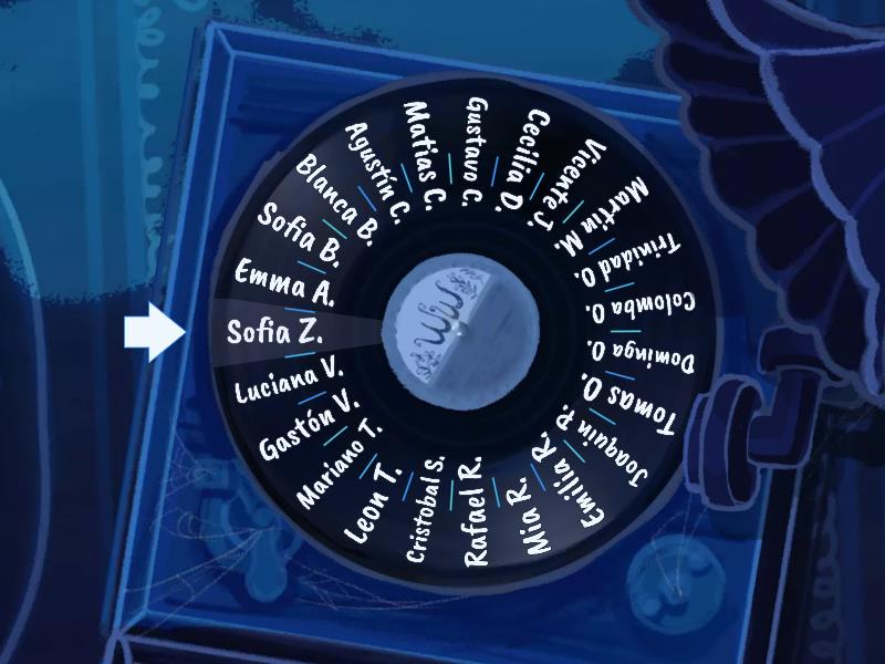 nombres 2B - Spin the wheel