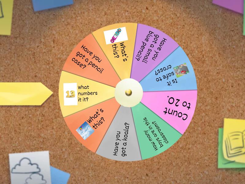 HS 1 U5: questions - Random wheel