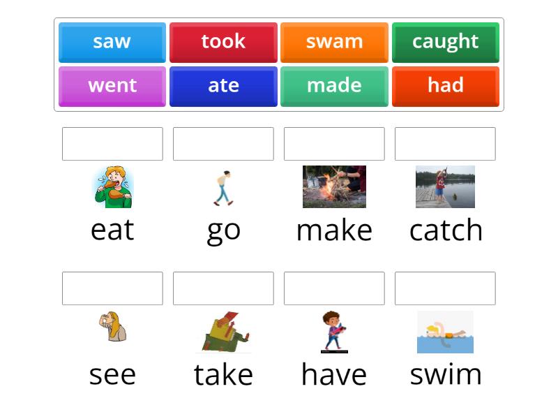 SJ 3. U. 8 Irregular verbs - Match up