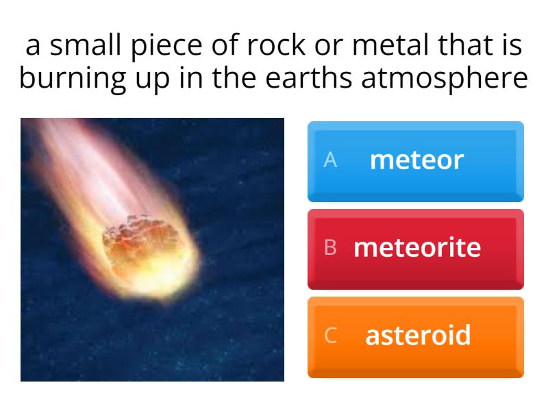 asteroids - Quiz