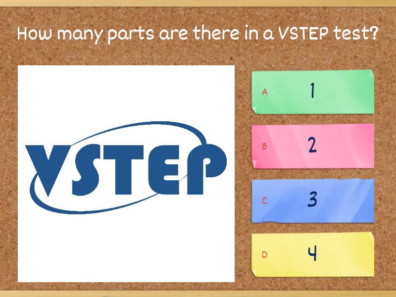 VSTEP introduction - Quiz