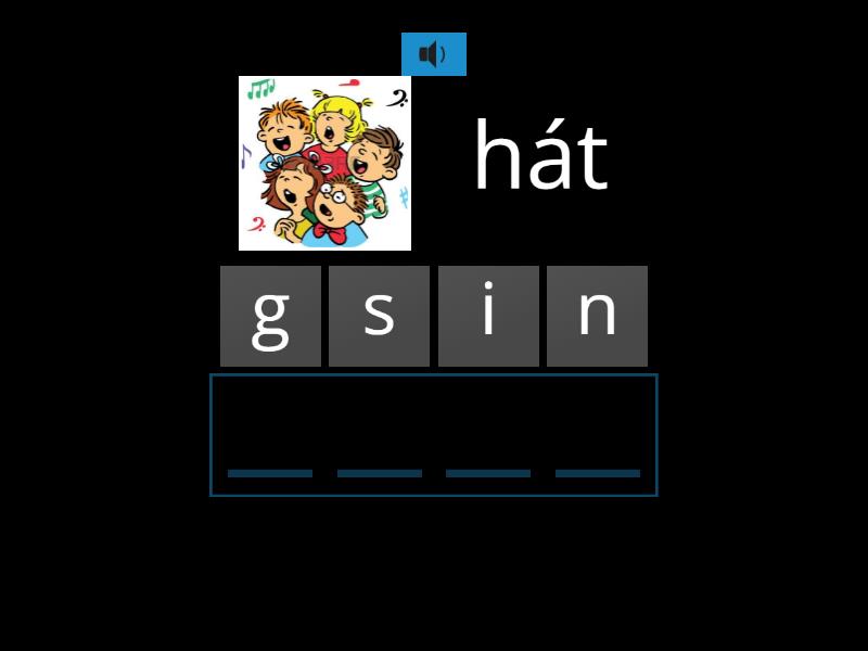 2B- Action verbs - Anagrama