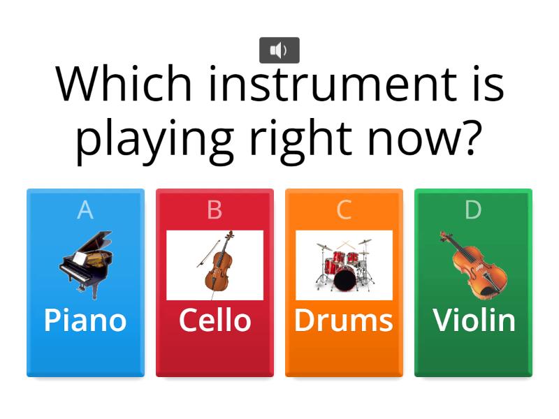 Let's test your musical ear... Guess the instrument! - Quiz