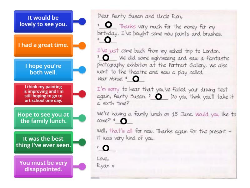 Focus 2_3.7_An informal email - Labelled diagram
