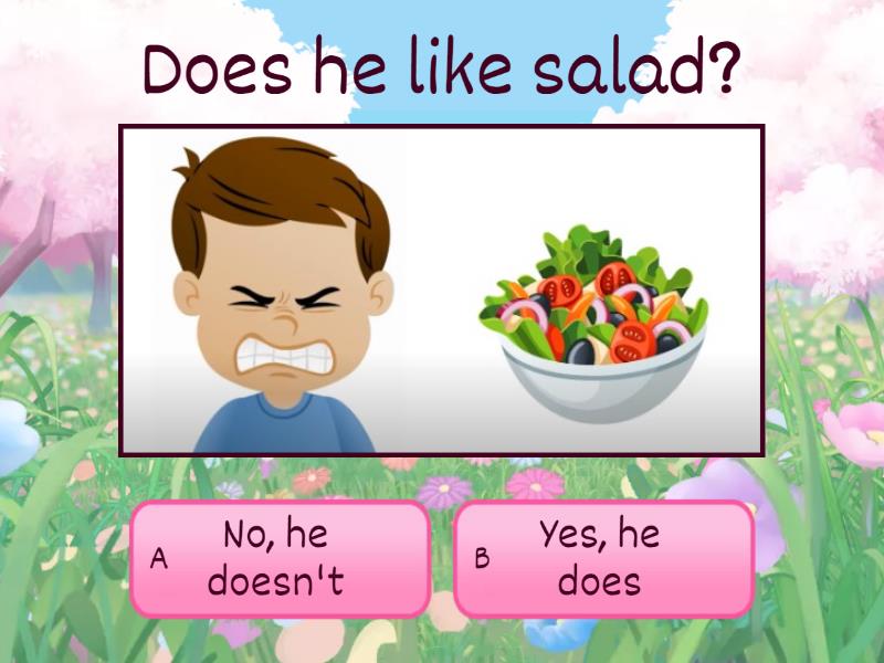 Does he/she like it? - Quiz