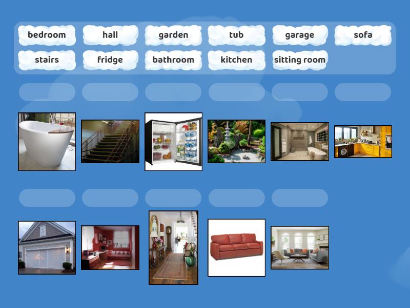 HH2 Unit 5 - My house - Match up