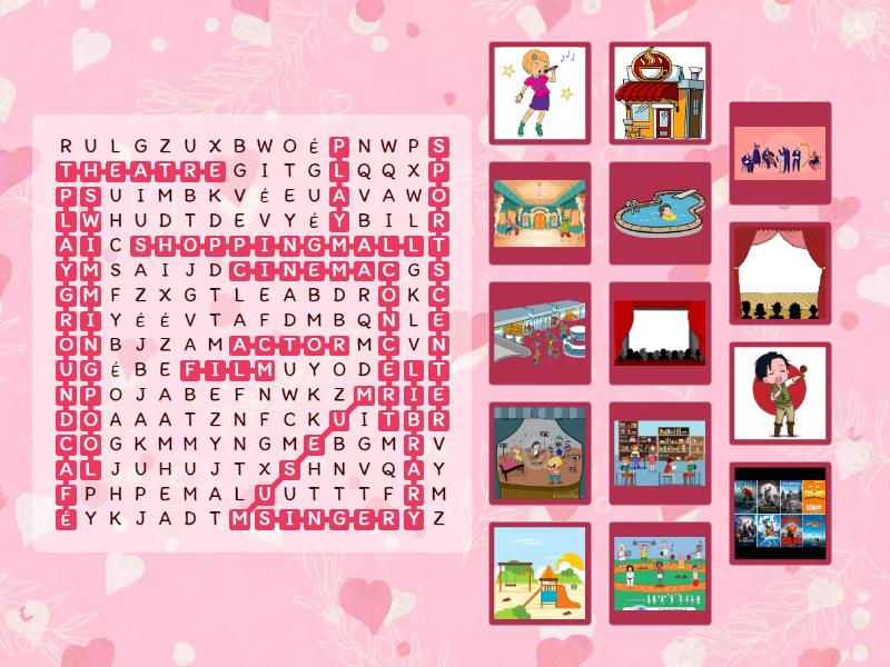 FF3 unit 7 - review - Wordsearch