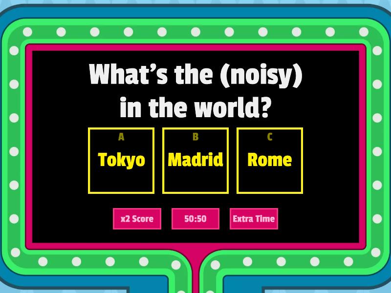 EF elem 10A Cities quiz - Gameshow quiz