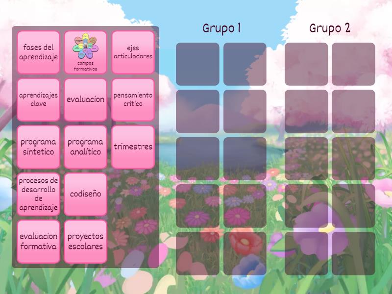 ELEMENTOS DE LA NEM - Group sort