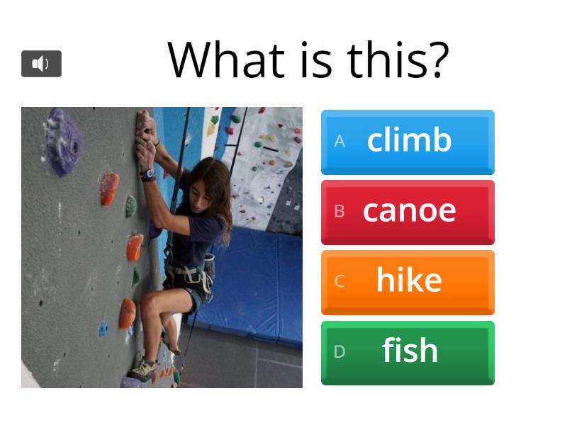 Lesson 1 Camping Everybody Up 4 Unit 1 Quiz