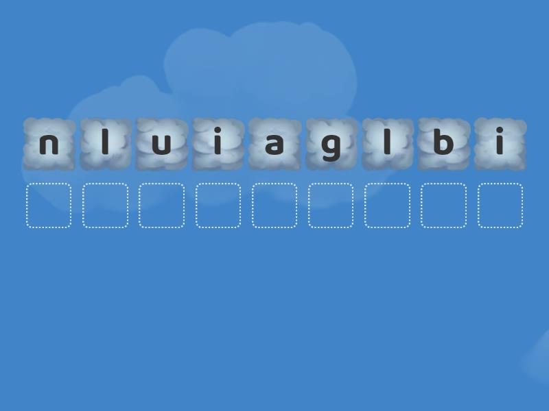 Language Learning s - Anagram