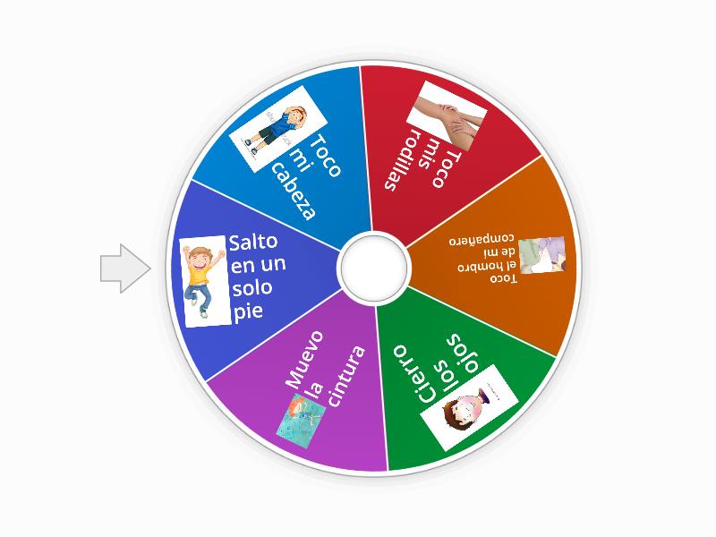 RULETA MUEVO MI CUERPO. - Случайное колесо