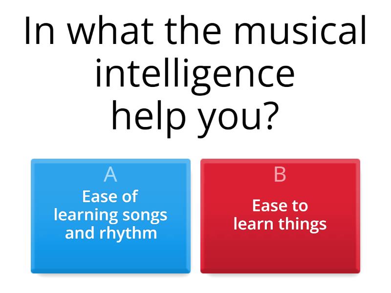 Musical Intelligence - Cuestionario