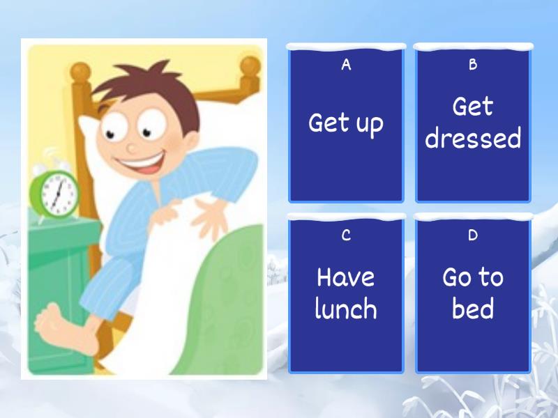 Daily Routine - Quiz