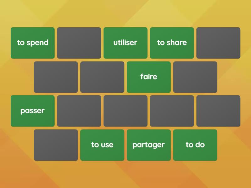 Internet verbs - Matching pairs