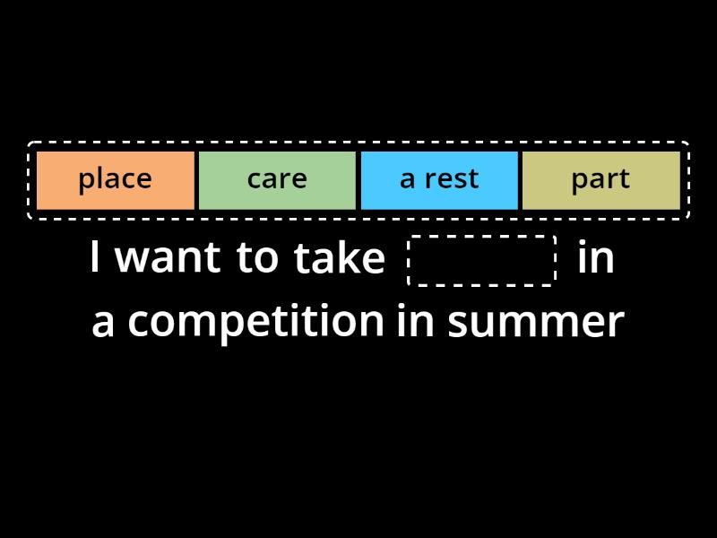 Устойчивые выражения с keep и take - Complete the sentence