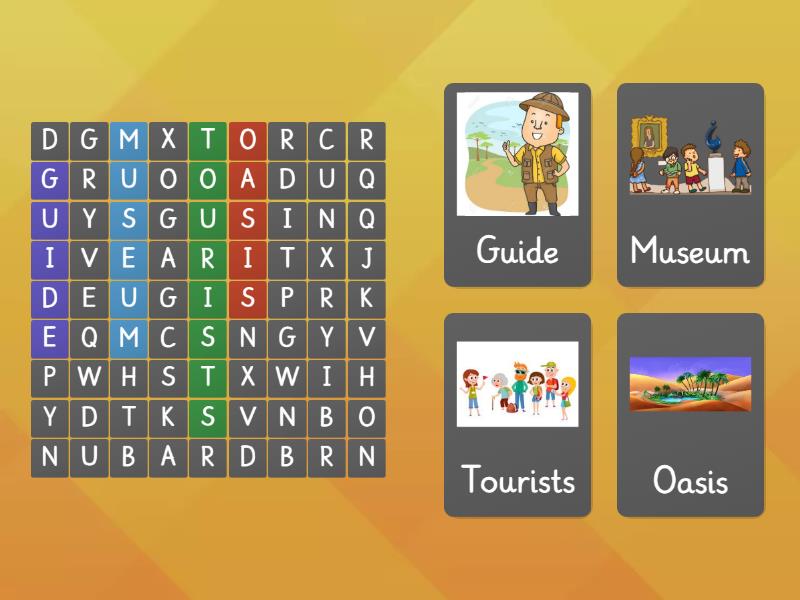 SG2 U12 reading - Wordsearch