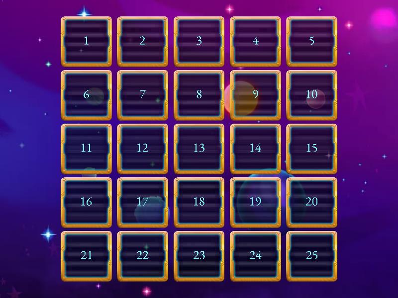 BINGO BIDANG 1 - Open the box