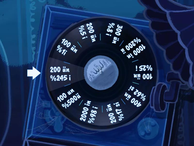 Yüzün Katı Olan Bir Sayının Belli Yüzdesini Bulma - Spin the wheel