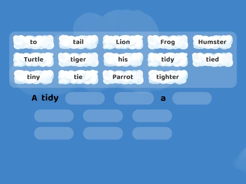 Tongue Twister - Complete the sentence