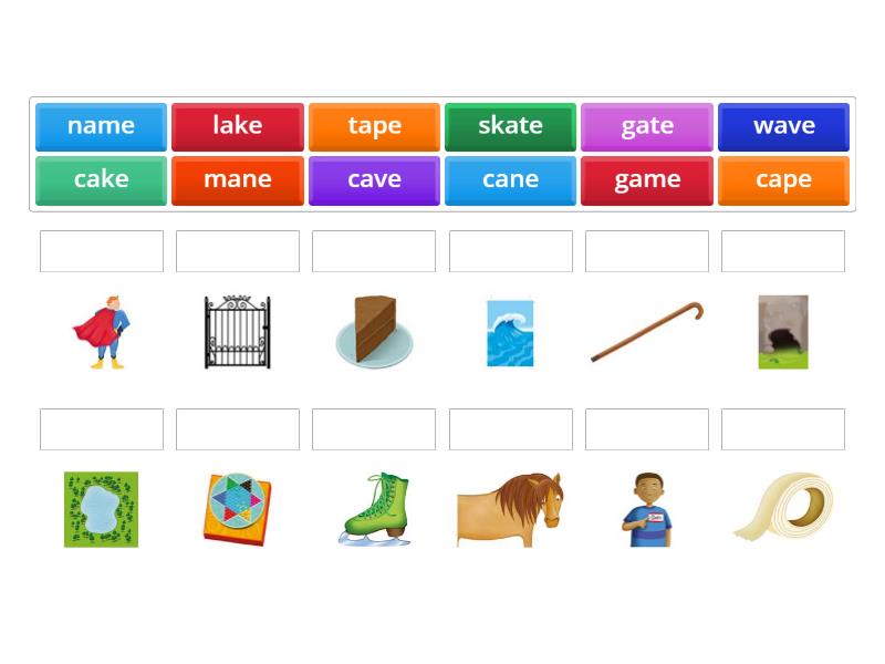 Oxford phonics 3 Unit 1 words - Match up