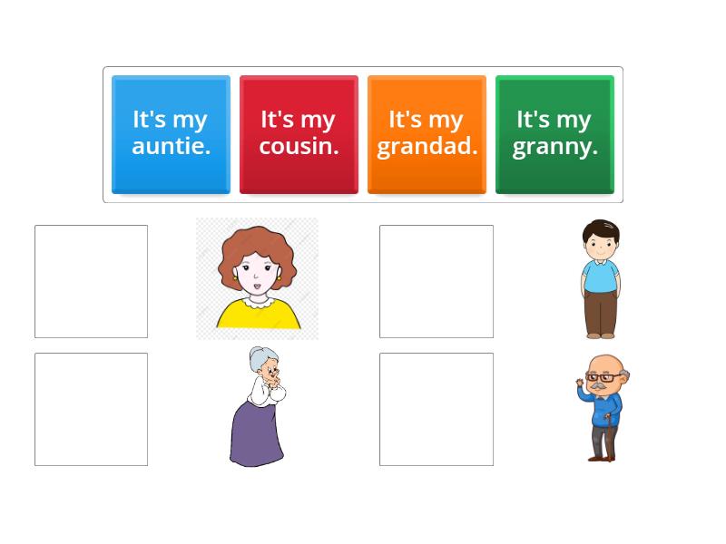 Test AF2 Unit 2 Family Part 1 - Match up