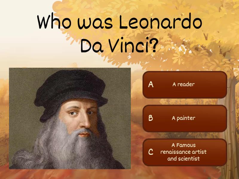 Leonardo Da Vinci - Quiz