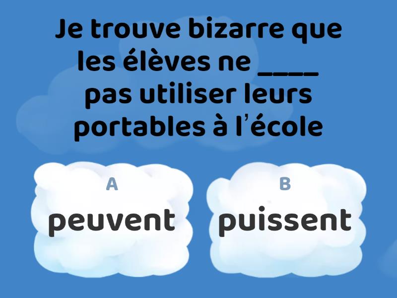 Indicatif ou subjonctif ? Choisissez la réponse correcte - Quiz