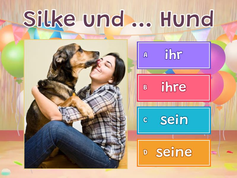 ihr/ihre - sein/seine Possessivpronomen - Quiz