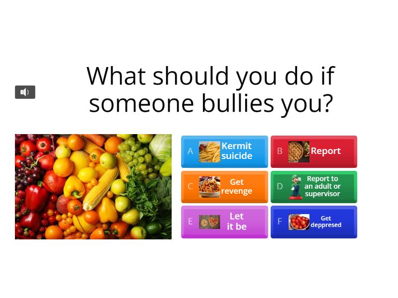 Bullying - Quiz