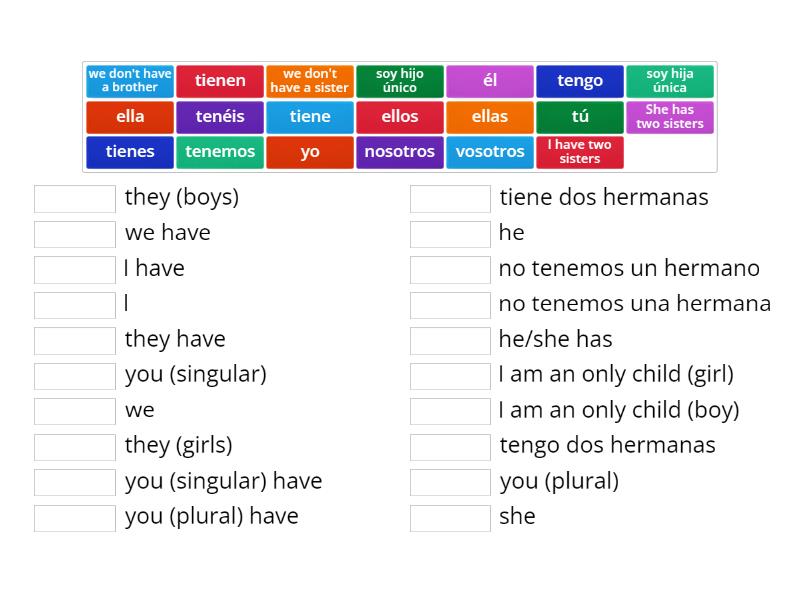 TENER - To Have - Match up