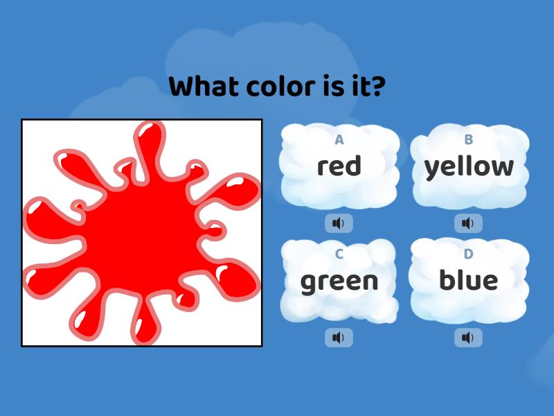 What Color is it? (Primary Colors)- VERSION - Quiz