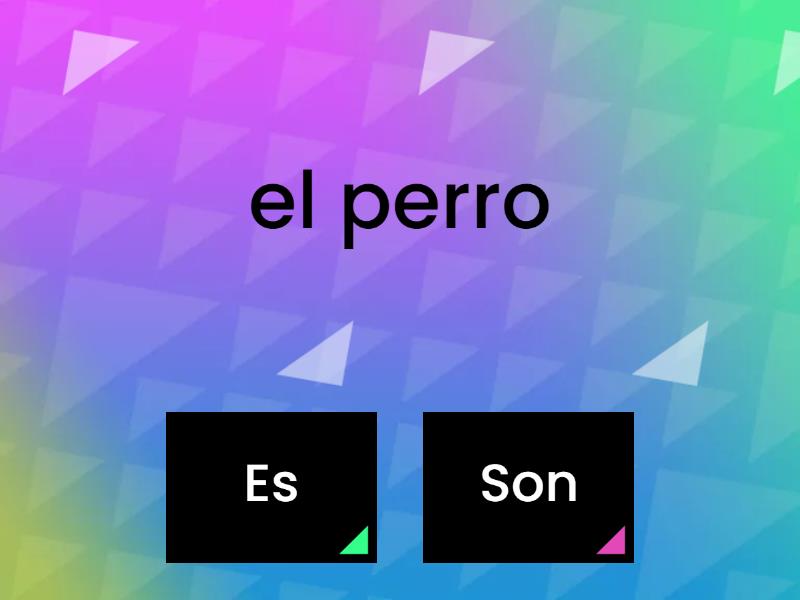 Es vs son - True or false