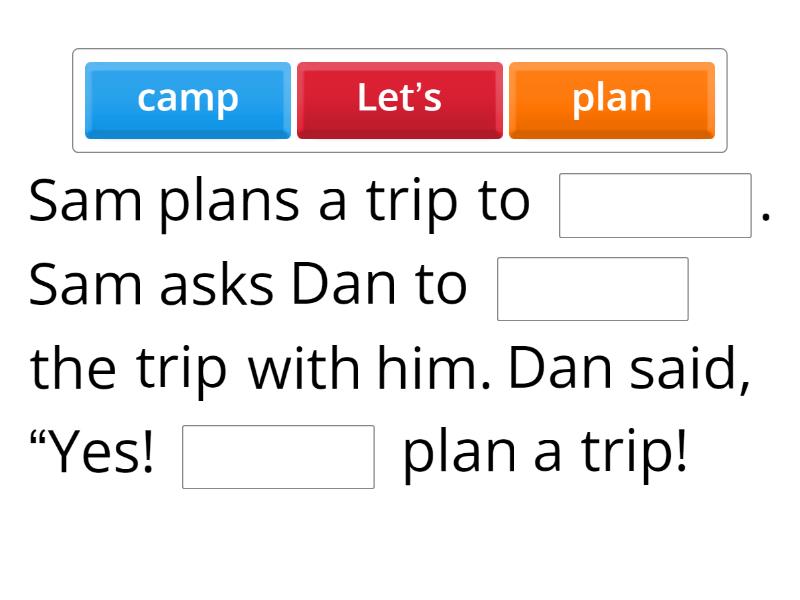 UFLI Lesson 35b: nasalized a review Let’s Plan a Trip - Complete the ...