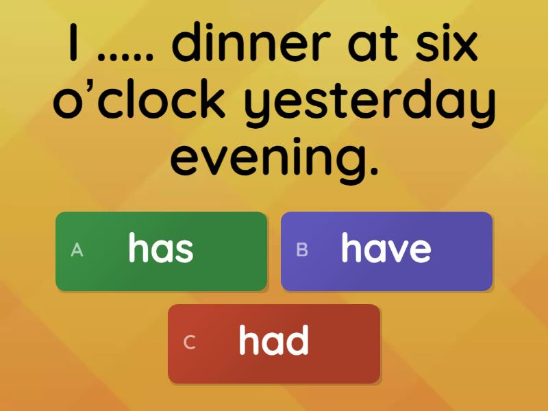Movers | Past simple - Irregular verbs - Quiz