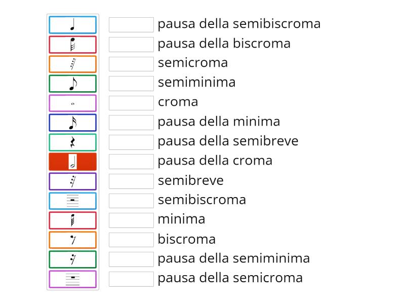 Le figure e le pause musicali- maestra Fiorenza - Match up