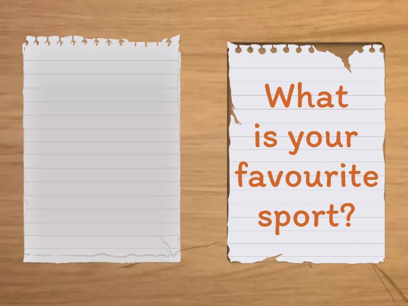 Speaking warm-up - Speaking cards