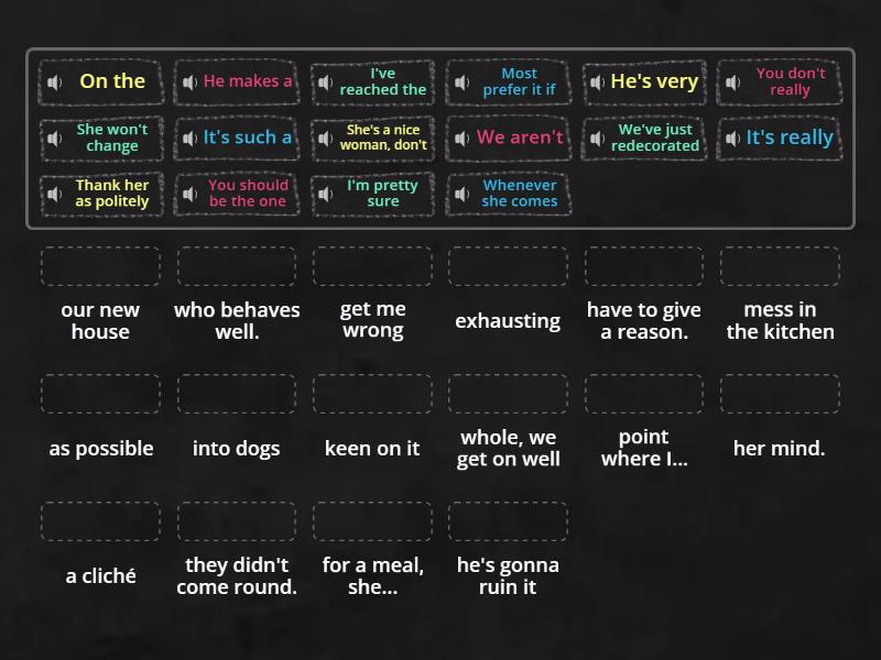 4A. Bad manners? Listening (EF Inter) - Match up