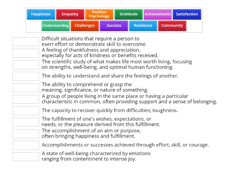 The Power of Positive Psychology: A Journey to Well being (Vocabulary ...