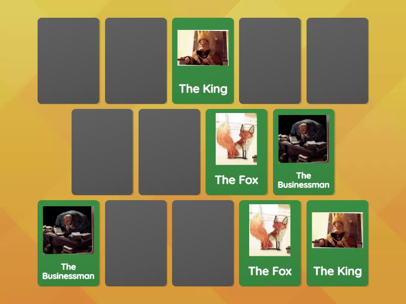 The Little Prince Matching - Matching pairs