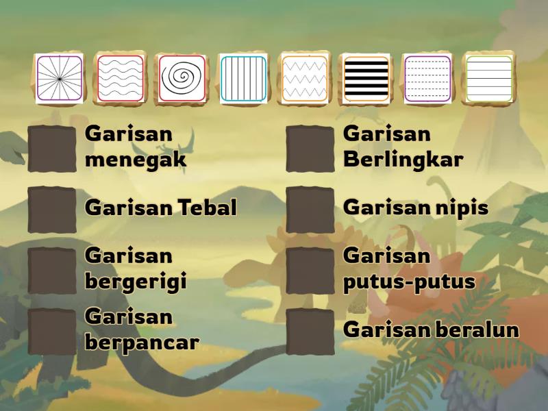 NAMAKAN JENIS-JENIS GARISAN - Match up