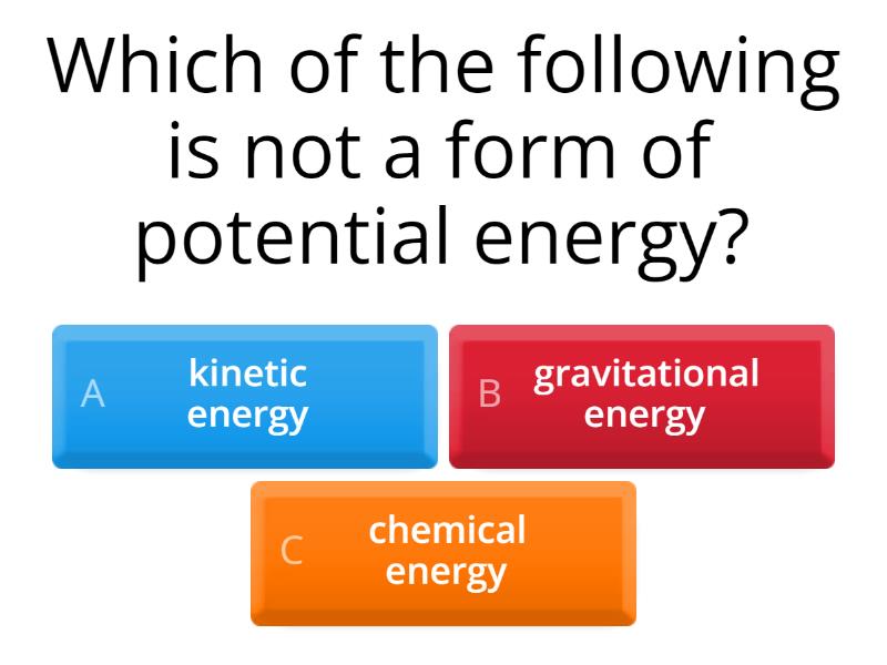 Energy - Quiz