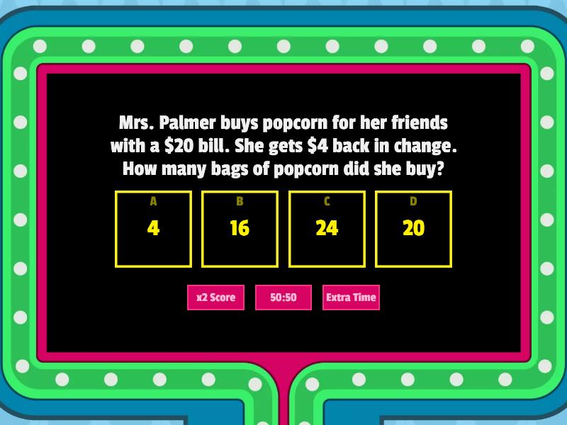 Module 7 Test Review - Gameshow quiz